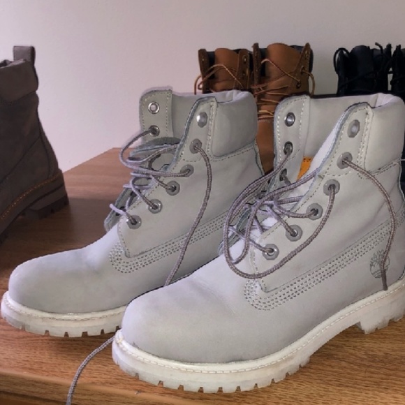 Timberland | Shoes | Icon Premium Gray Timberlands | Poshmark